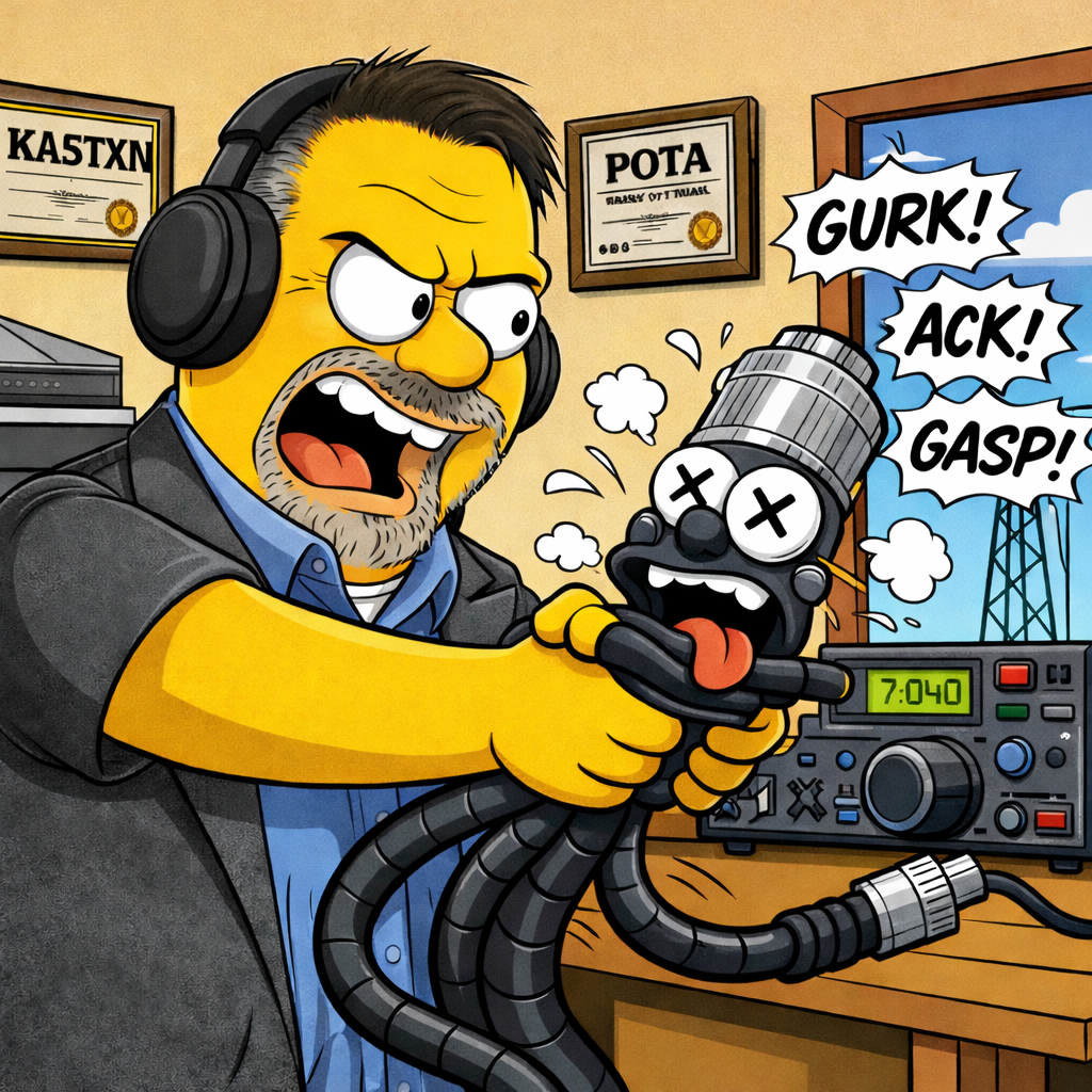 Just Choke it! – Using the NanoVNA – DitWit Portable Radio