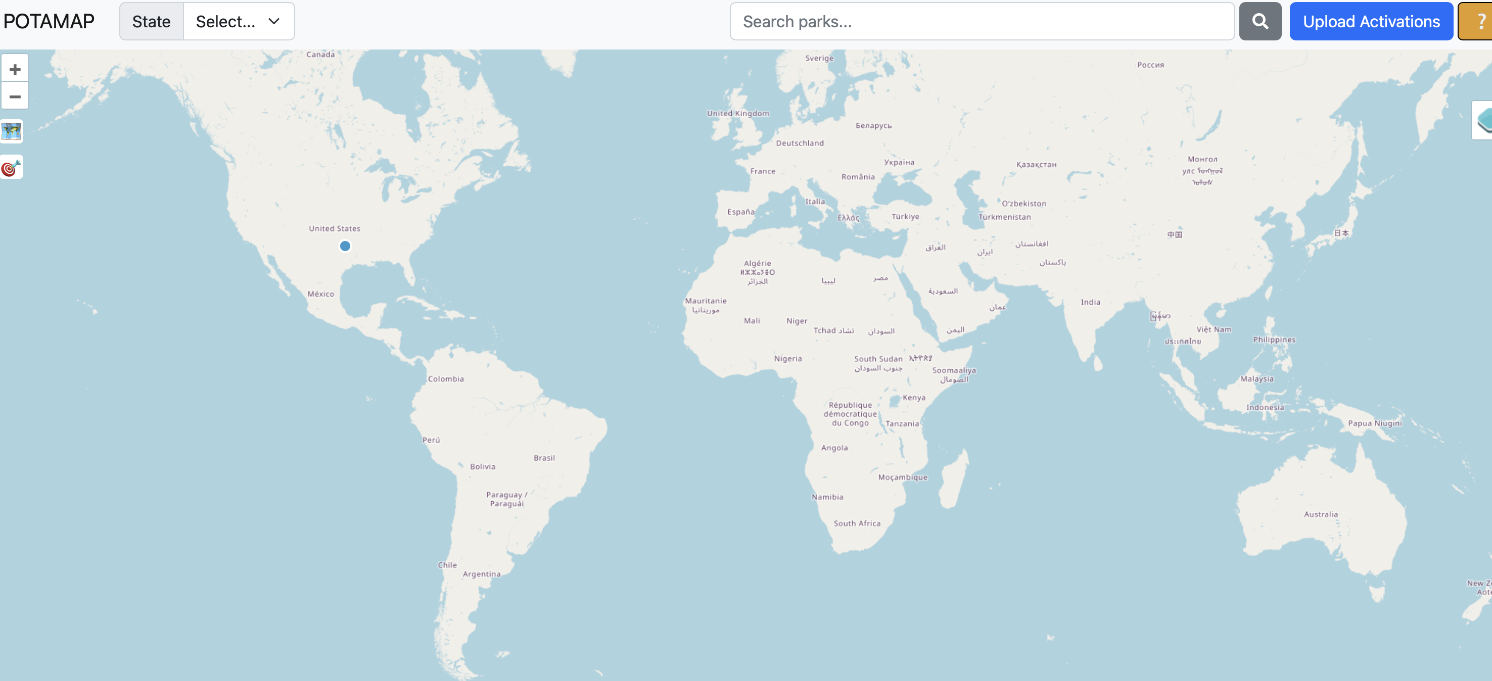 NEW POTA Map!! – DitWit Portable Radio